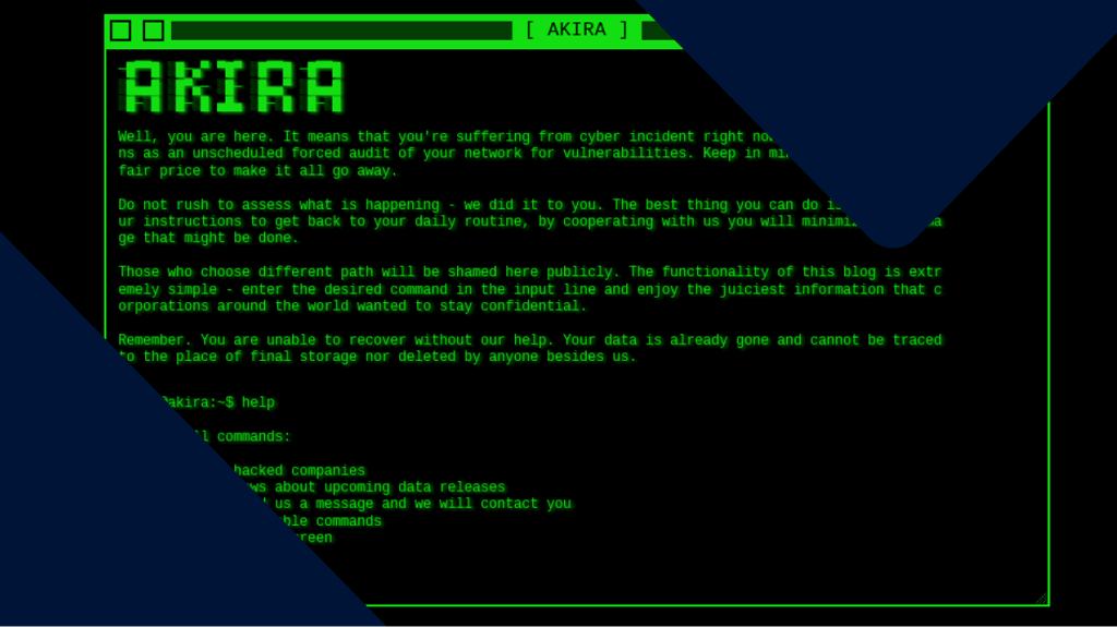 Akira ransomware gang: Who they are and how to prevent infection ...