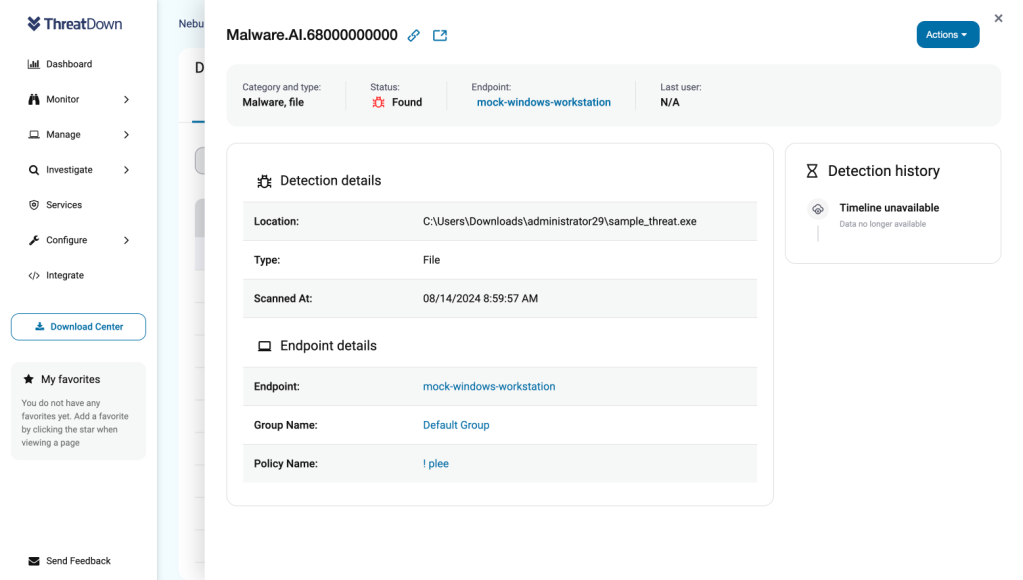 Introducing Detection Center: Centralized threat management simplified ...