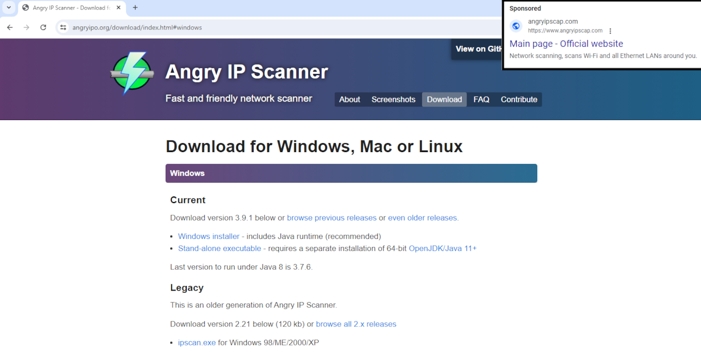Ransomware group disguises SharpRhino trojan as Angry IP Scanner