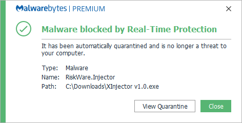 Riskware Injector Threatdown By Malwarebytes