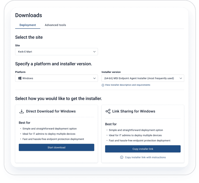 Multi-Tenant Endpoint Security Management