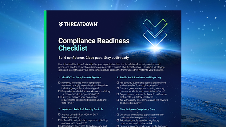 Compliance Readiness Checklist - ThreatDown by Malwarebytes