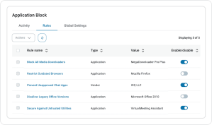 Application Block - ThreatDown by Malwarebytes